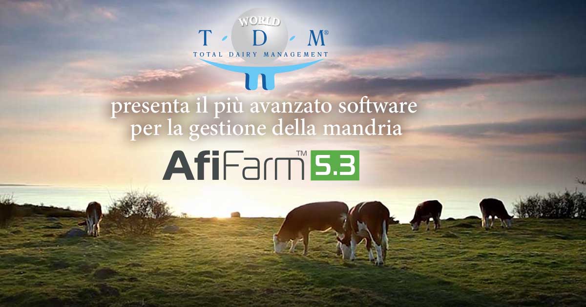 TDM copertina AFIFARM 5.3 | TDM | Total Dairy Management